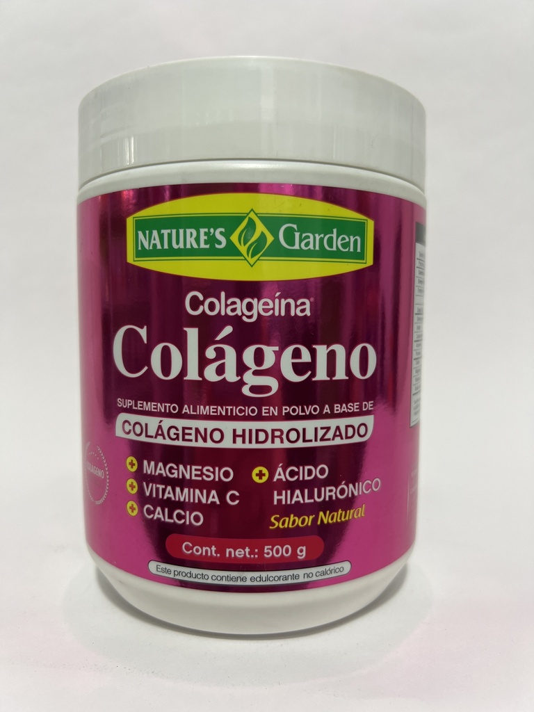 COLAGEINA COLAGENO MUJER 500GR NATURES GARDEN | Importmas ...