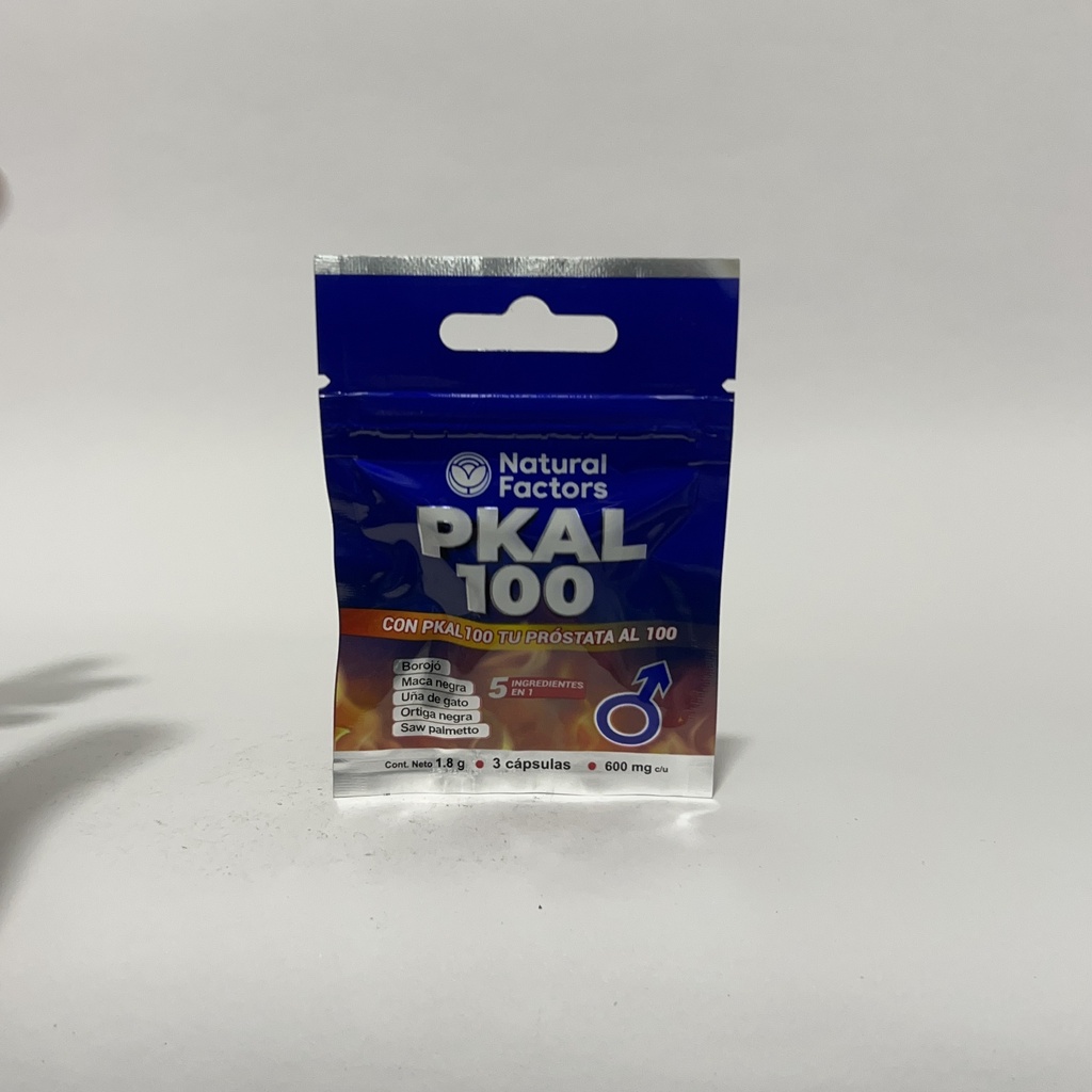 PKAL 100 SOBRES NATURAL FACTOR | Importmas - distribución al por menor ...